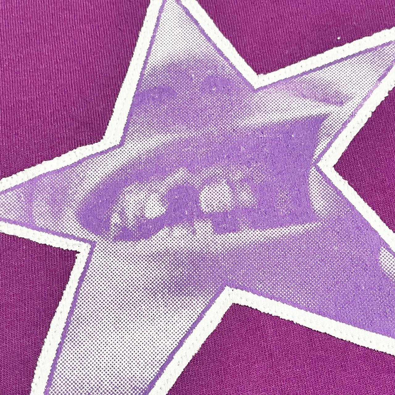 “Smile, even if you’re ugly” Patchwork Tee Star... - Depop