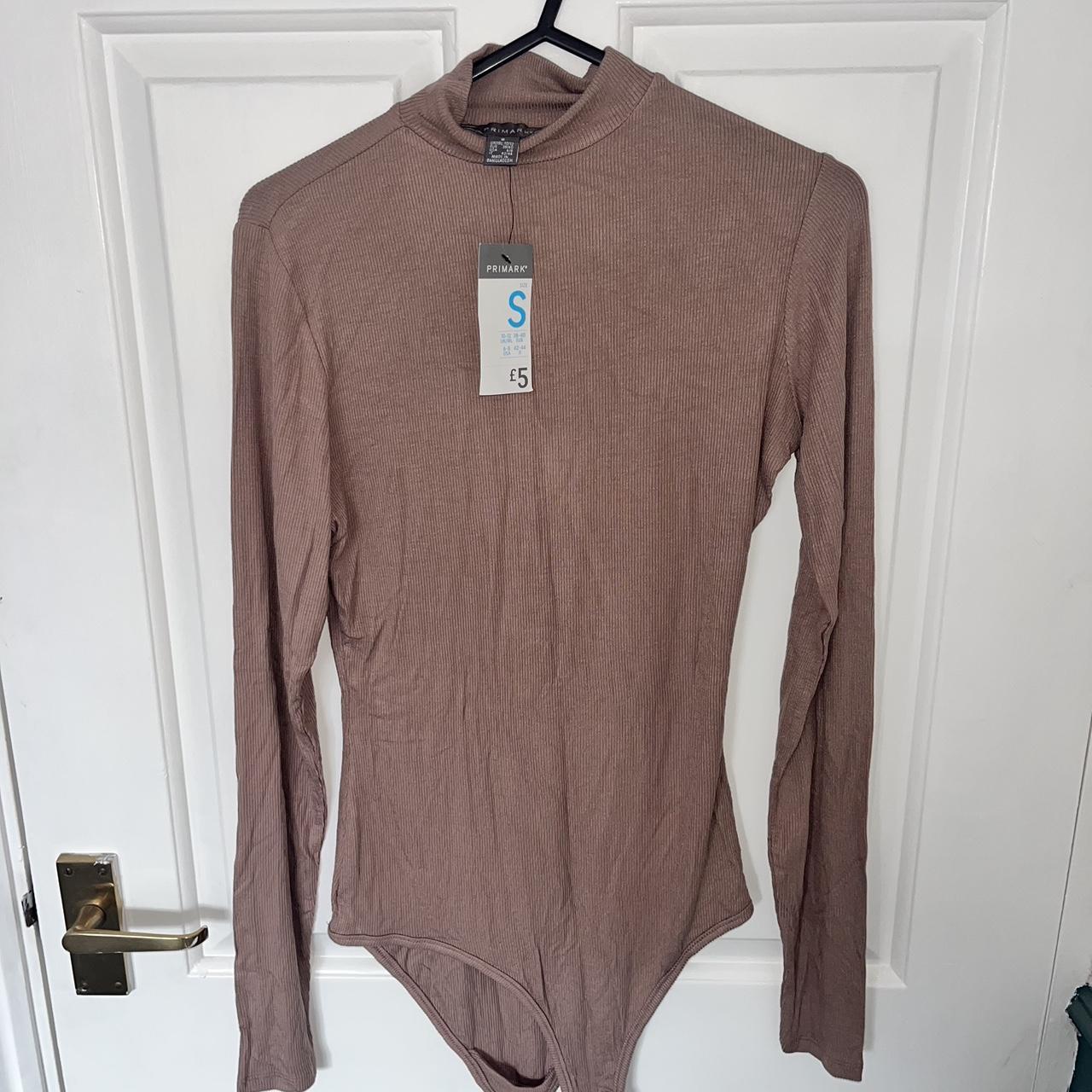 Mauve bodysuit from Primark. Size 10-12. Brand new... - Depop