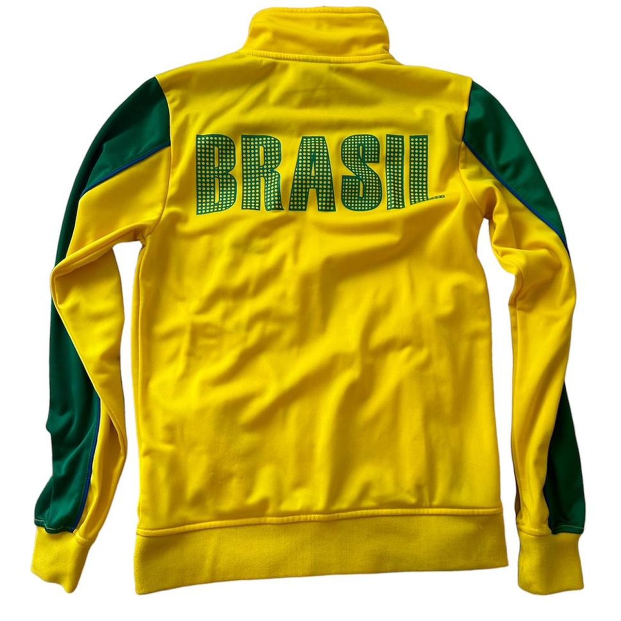 CBF official brazil jacket size youth medium fits... - Depop