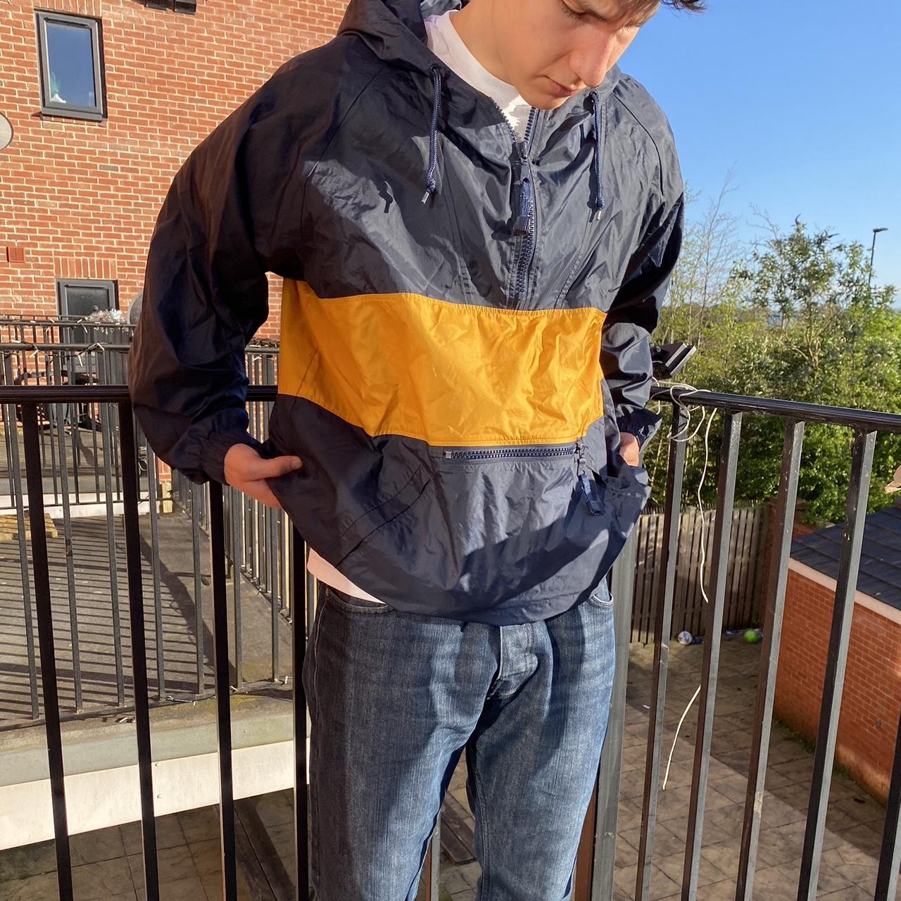 90’s Vintage Windbreaker GAP Anorak 1/4 zip... - Depop