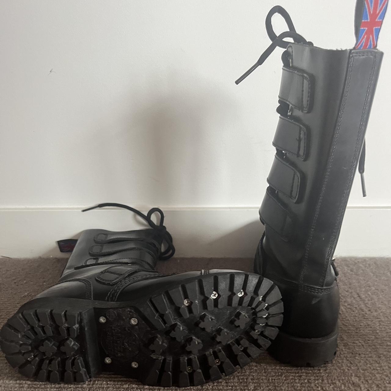 Epic vintage leather English made boots - Depop