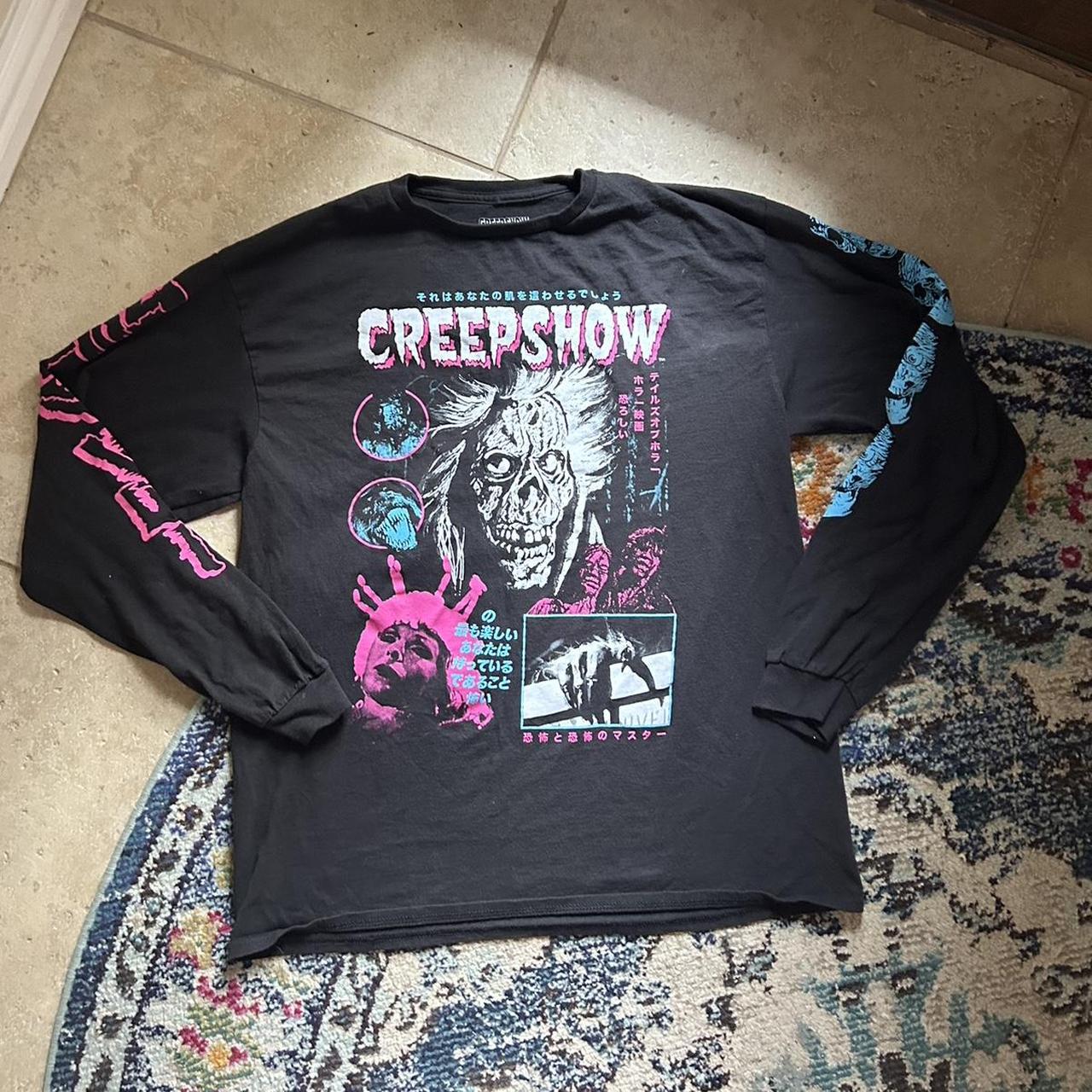 CreepShow Longsleeve Horror / alt long sleeve... - Depop