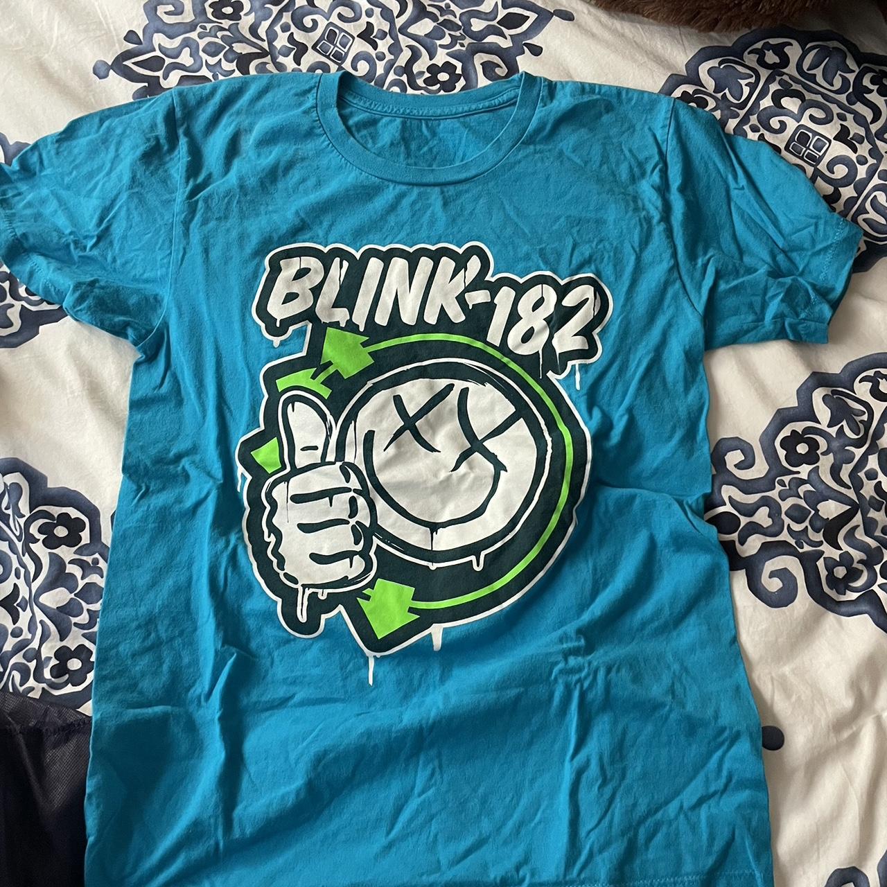 Blink 182 band tee Size small - Depop