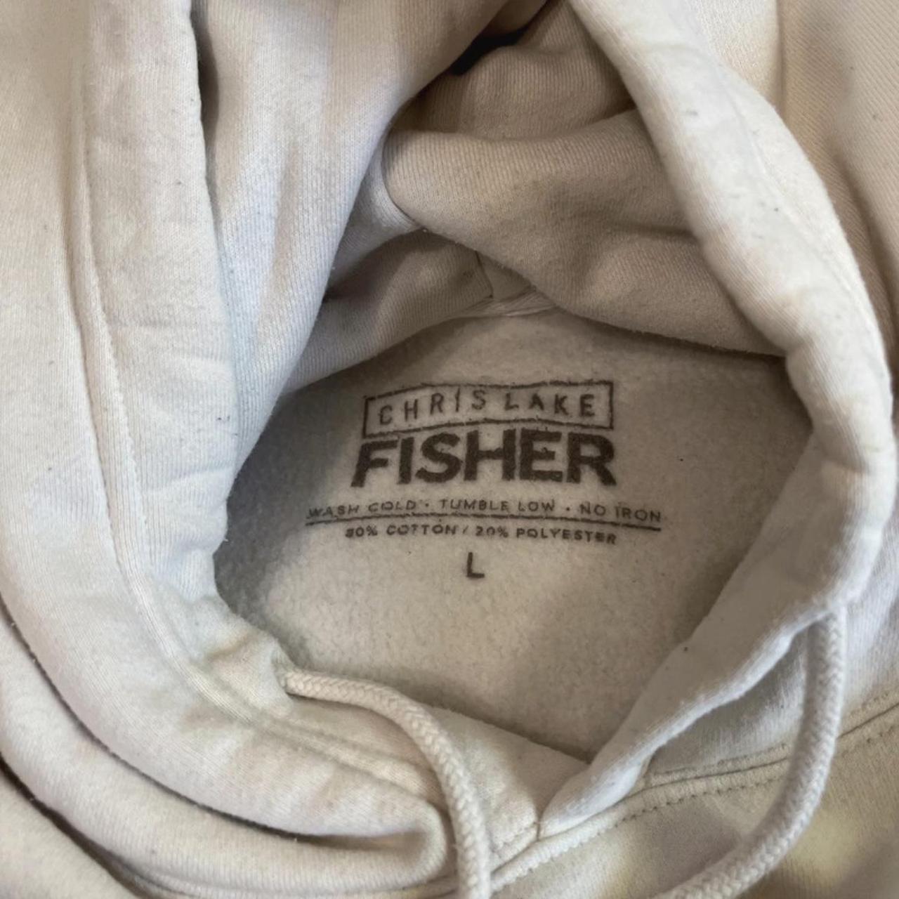 Chris Lake x Fisher EDM Hoodie Light signs of use... - Depop