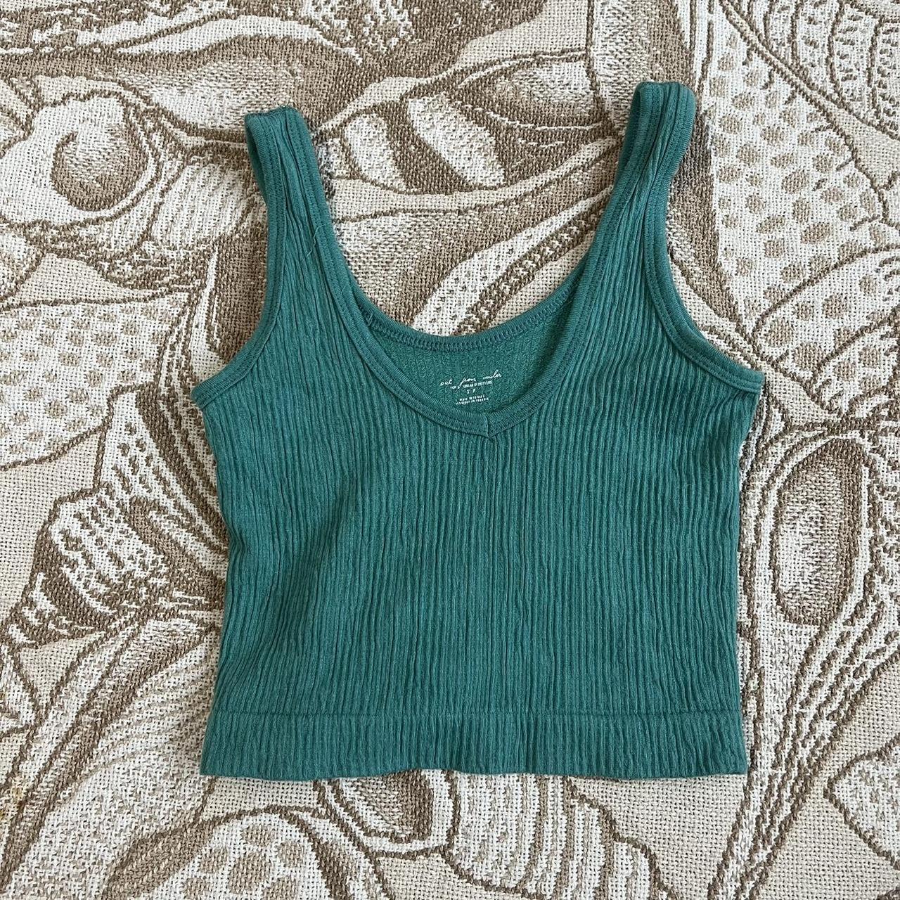 Urban Outfitters 'Out from Under' Ribbed Tank... - Depop