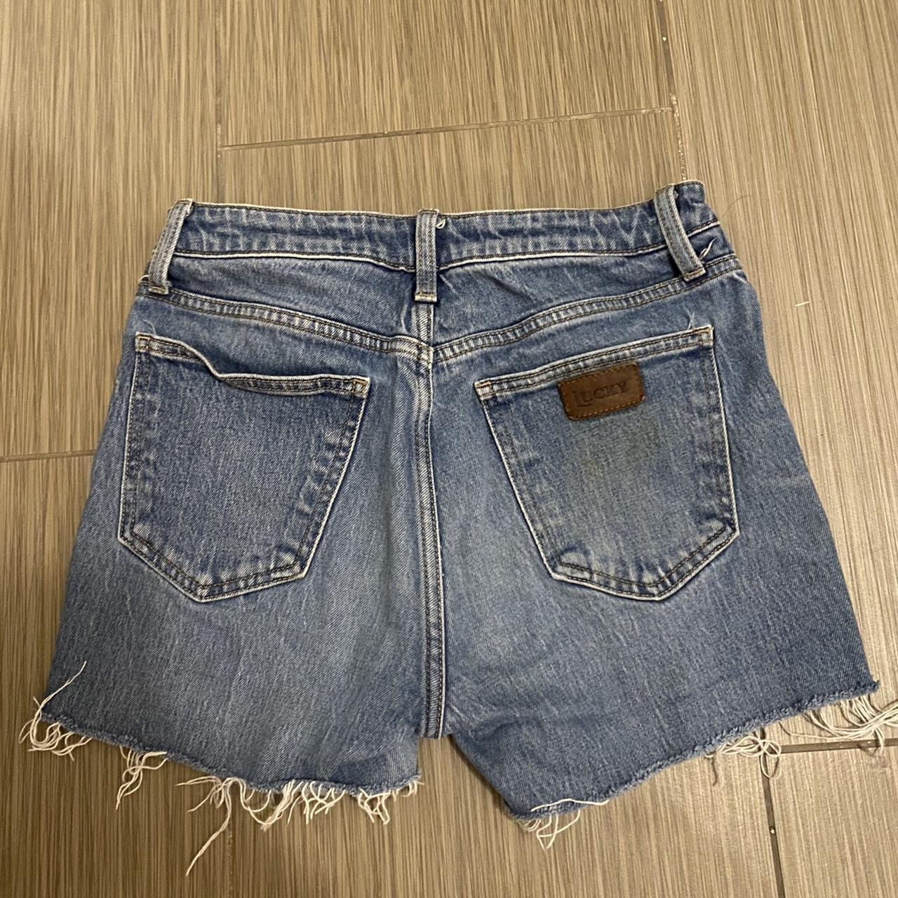 Lucky Brand Women's Blue Shorts | Depop