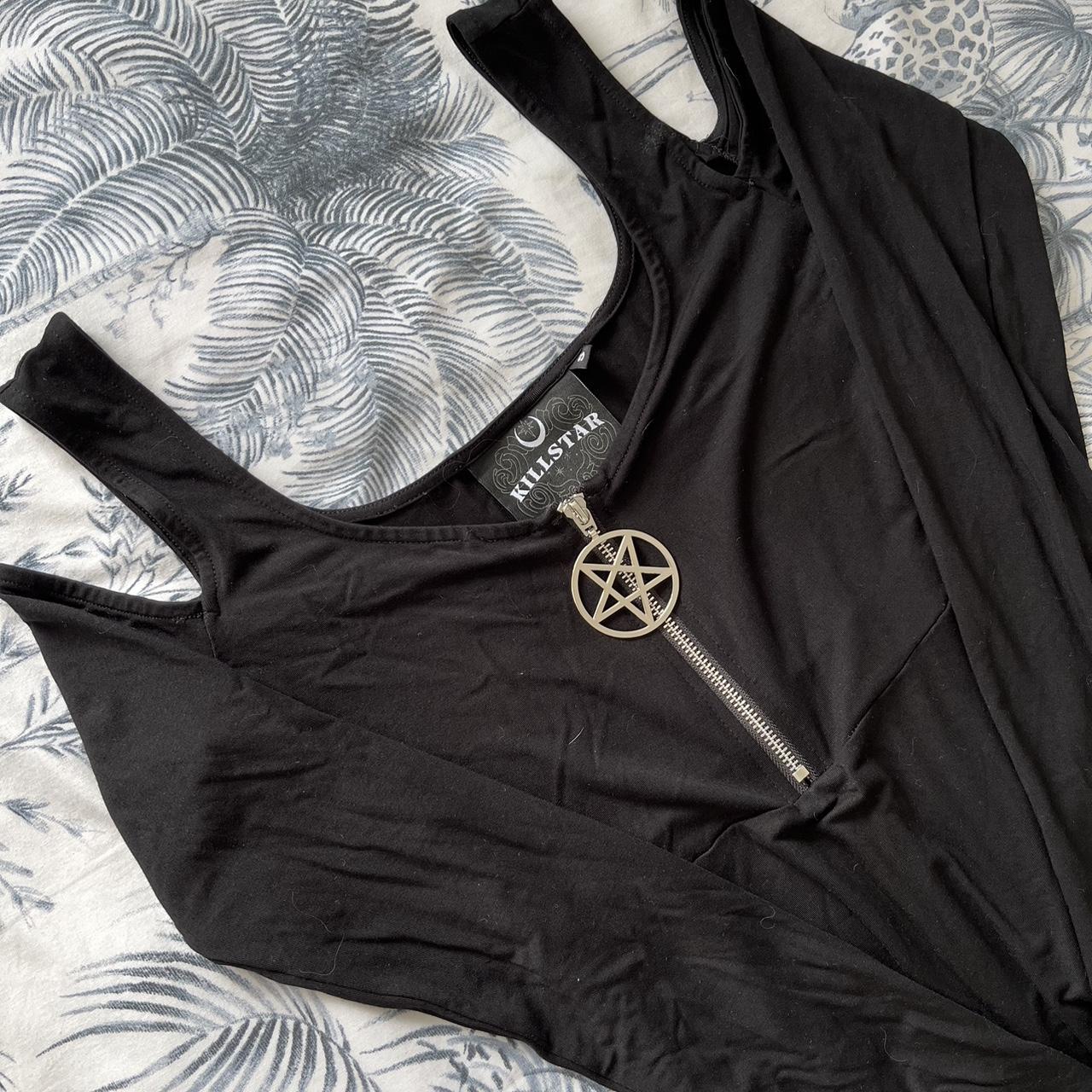 Killstar Women's Black Dress | Depop