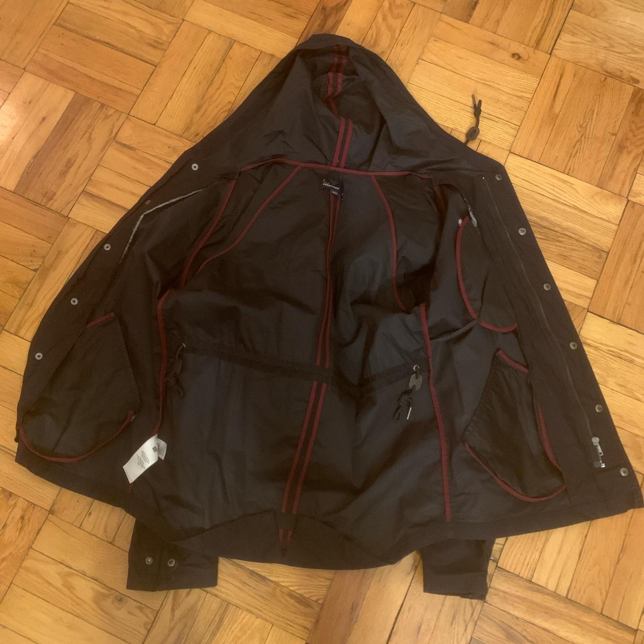 Fred Perry rain coat size small. Dark dark blue.... - Depop