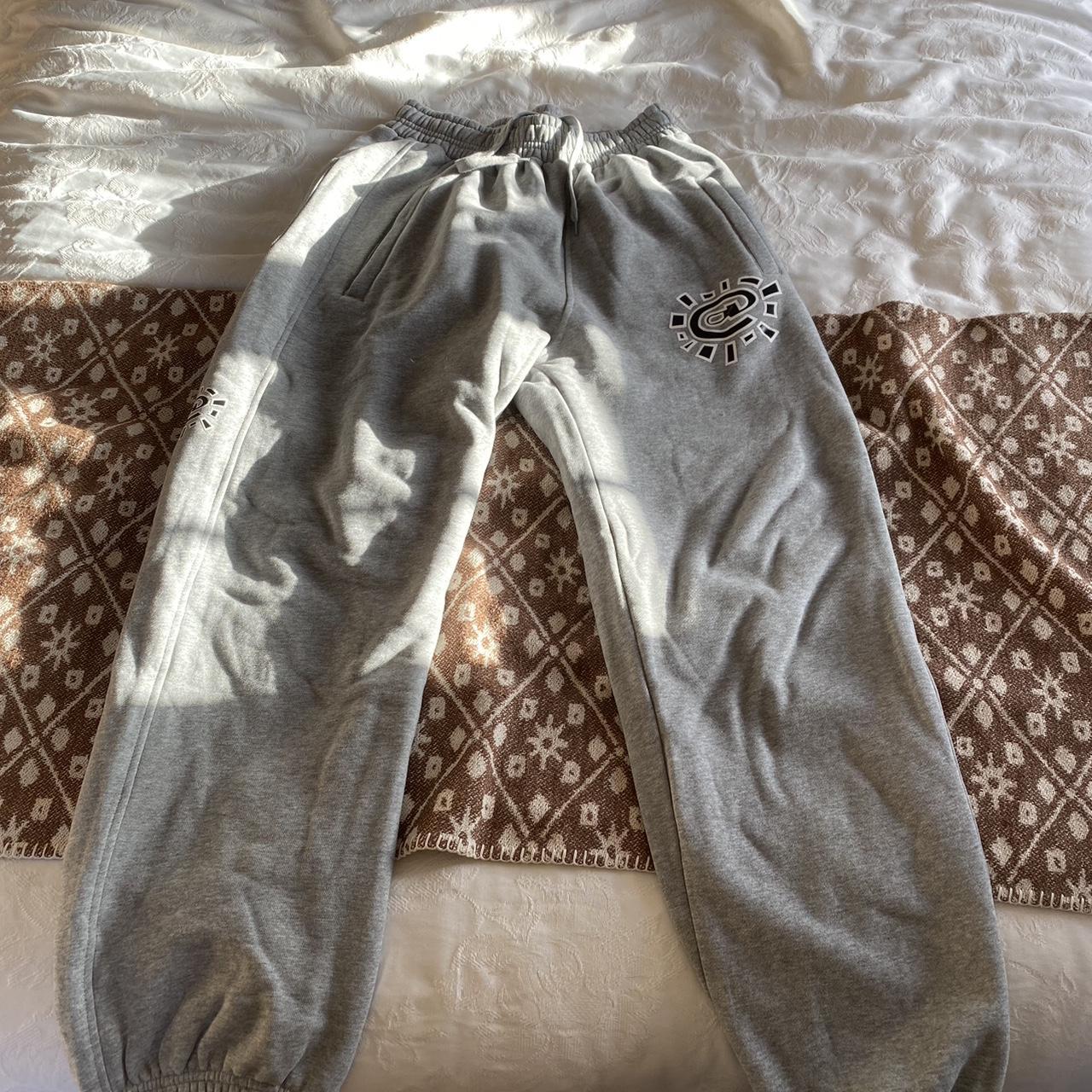 adwysd joggers grey colourway size L - Depop