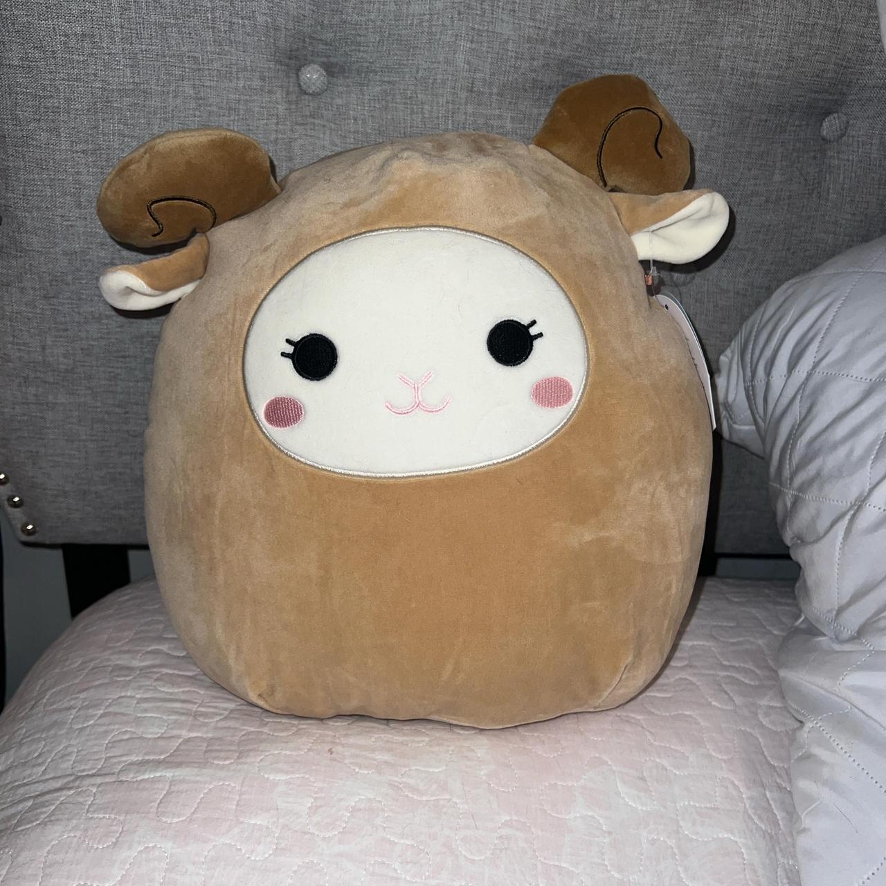 Reggie ram Squishmallow- pretty big squish! - Depop