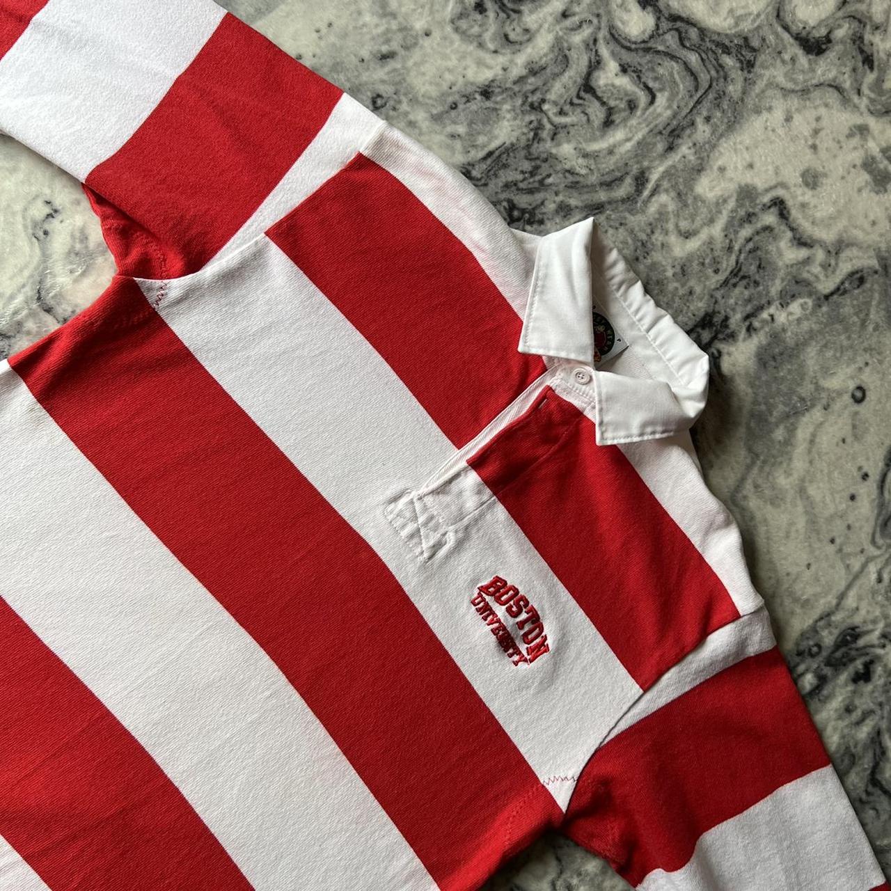 Barbarian Rugby Wear Boston University USA Vintage... - Depop