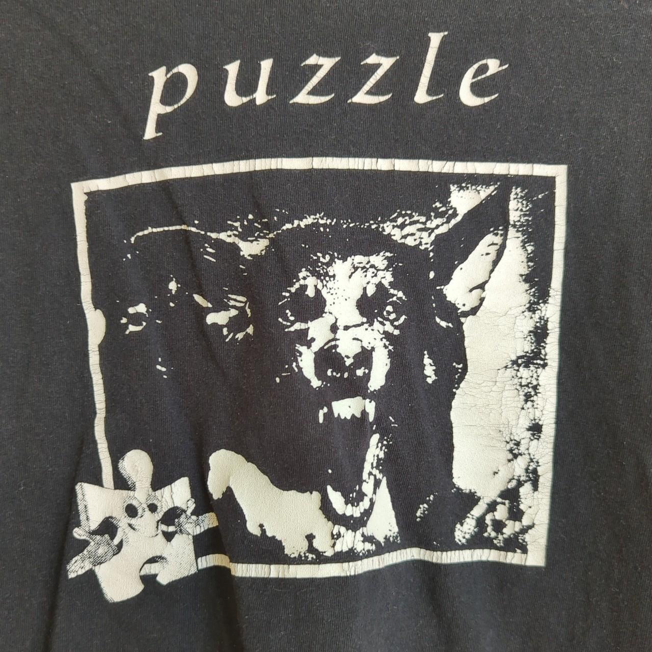 Fletcher Shears Puzzle dog t shirt. Size M. Good... - Depop