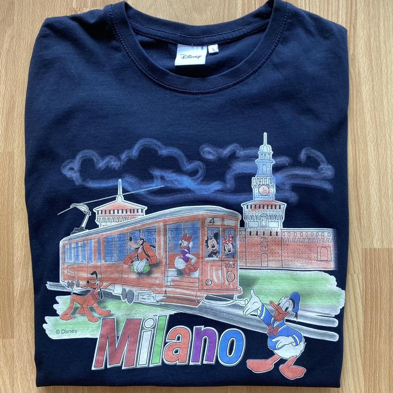 DISNEY - MILAN - MILANO - T-SHIRT. Size Large L.... - Depop