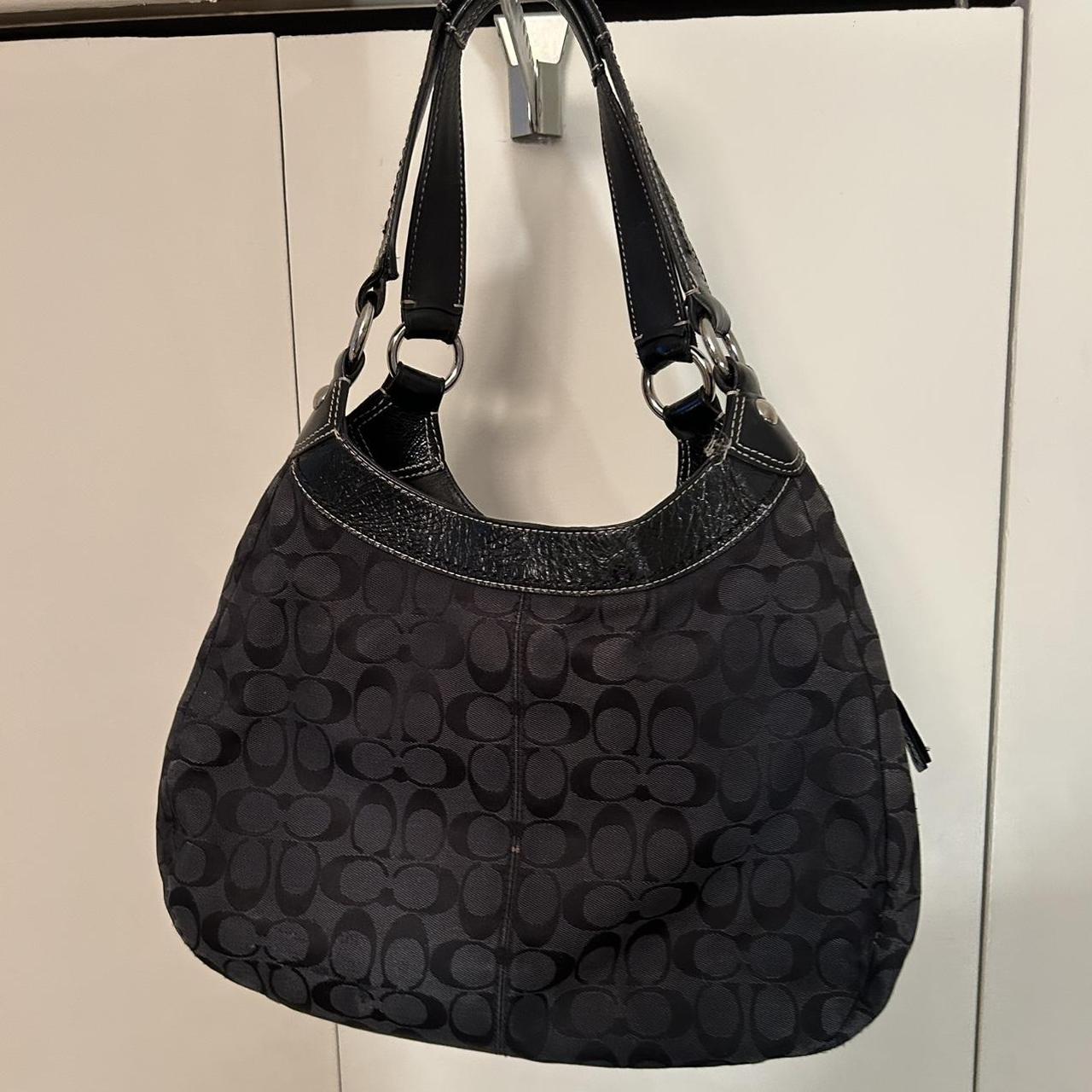 Vintage coach soho boho bag, good quality, leather... | Depop