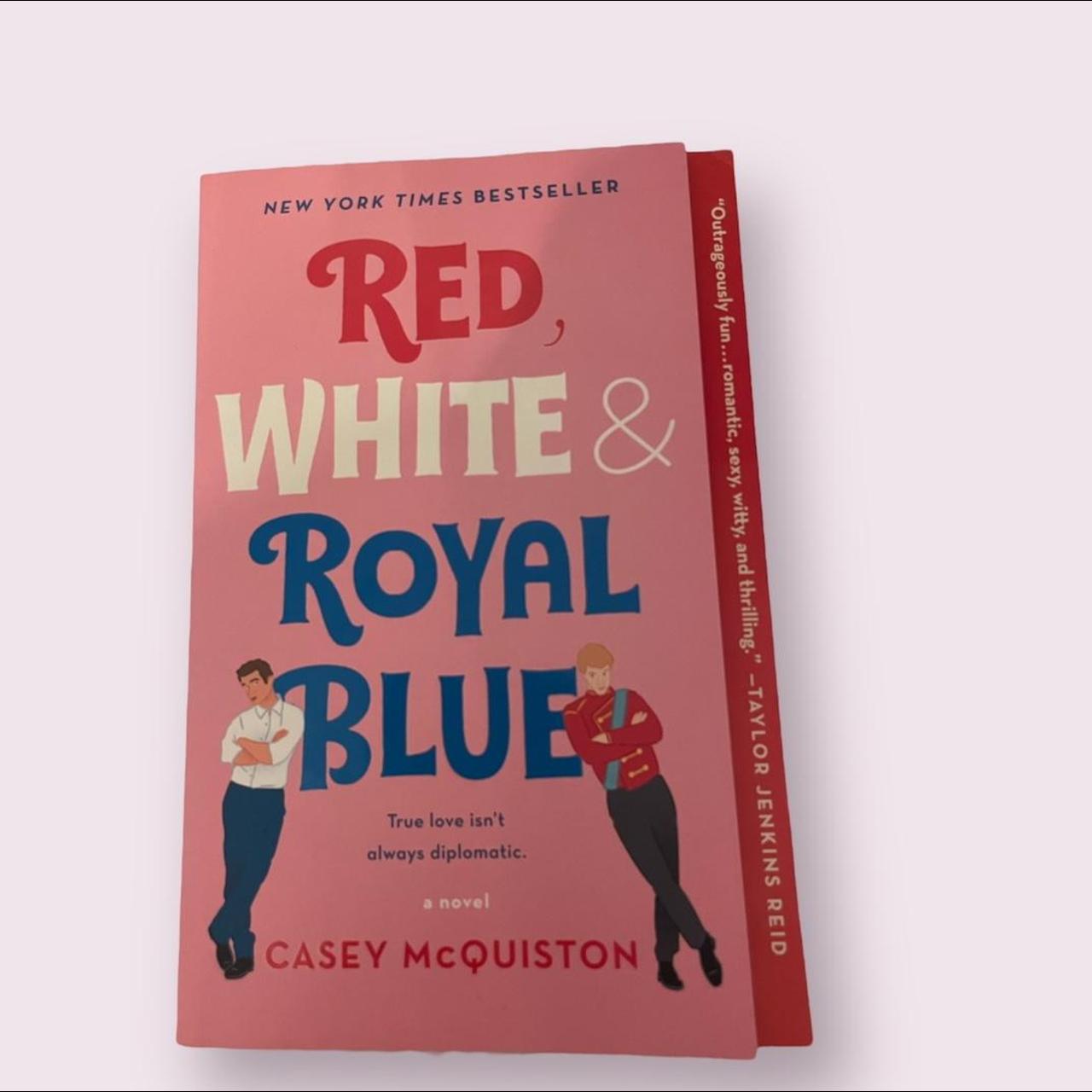 Red White and Royal Blue book!! In good condition!!... - Depop