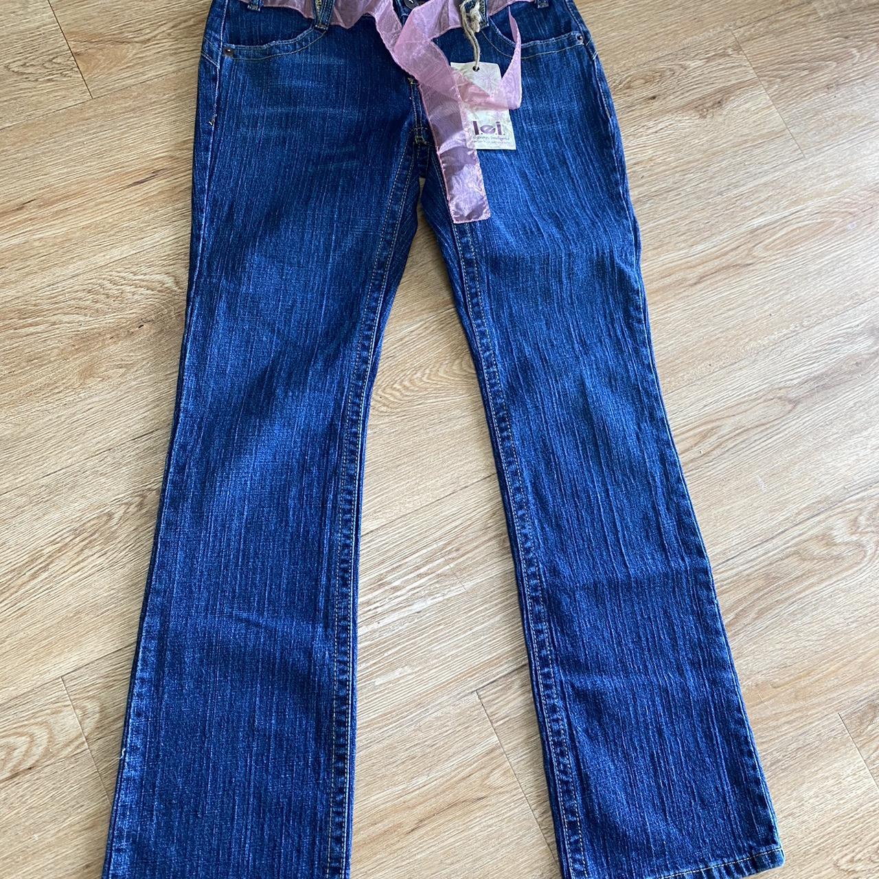 L..e.i. - Y2K Ashley jeans. New with tags. Size 5.... - Depop