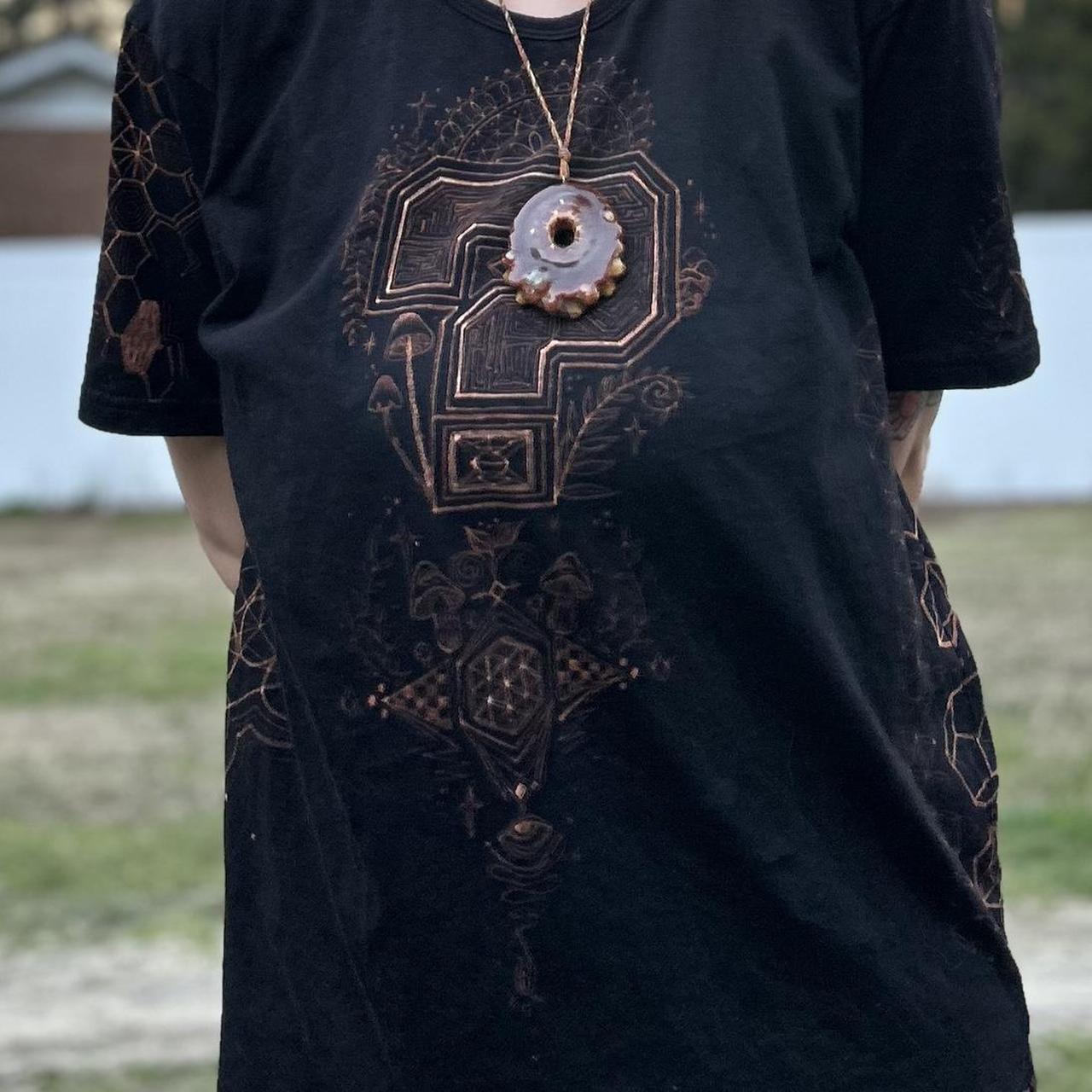 custom made tipper shirt hand painted by me with... | Depop