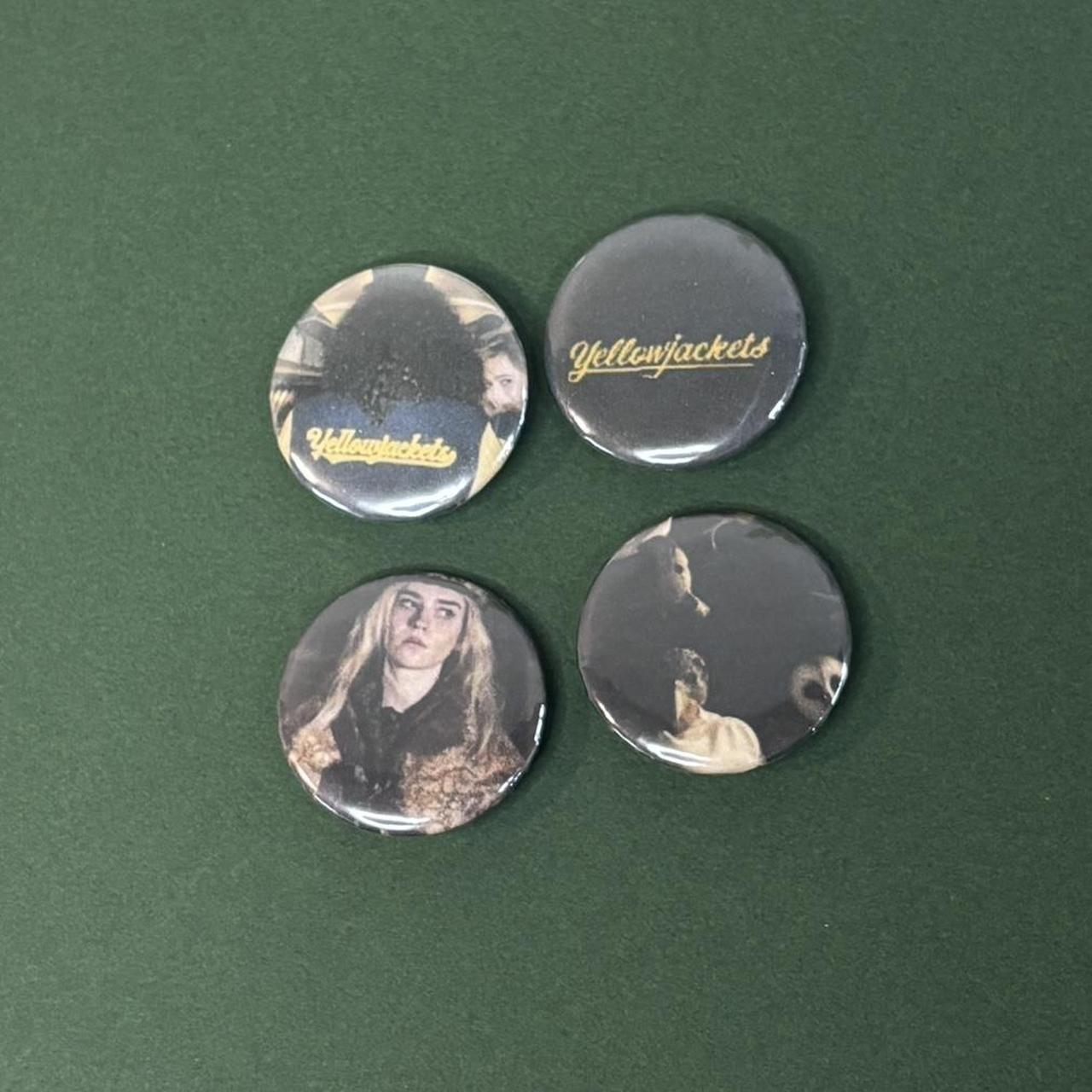 Yellowjackets pin pack 1.25 inch pins - Depop