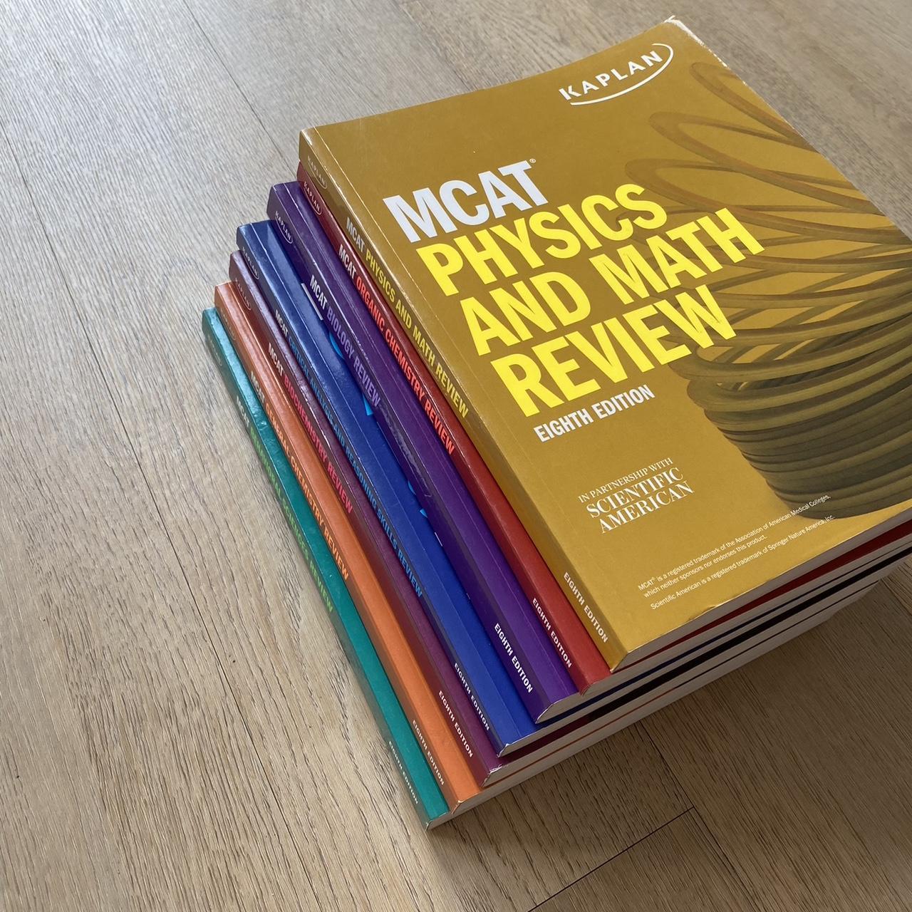 Kaplan MCAT 8th Edition Prep Book Set Never used... - Depop