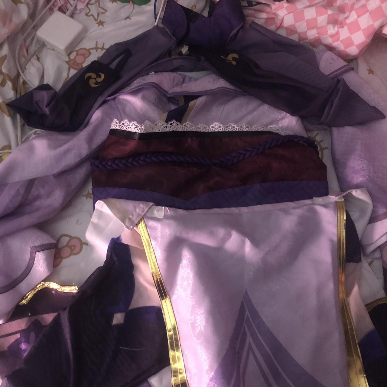 Raiden shogun cosplay size Medium circles is what is... - Depop
