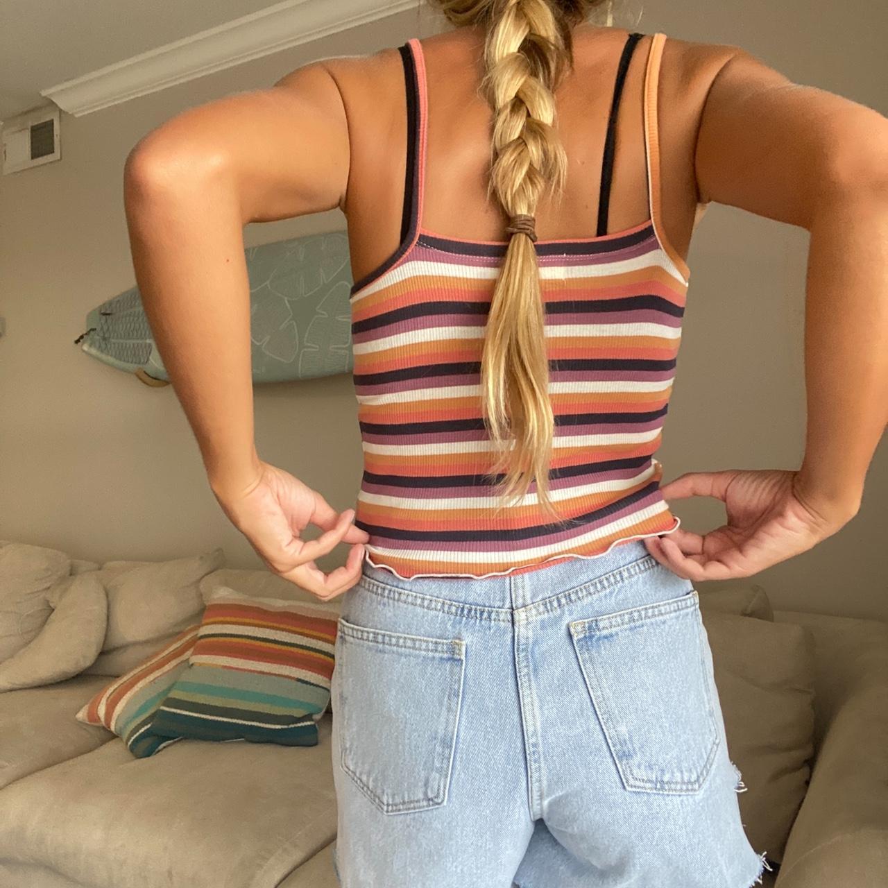 Ghanda flower tank US 4 - Depop