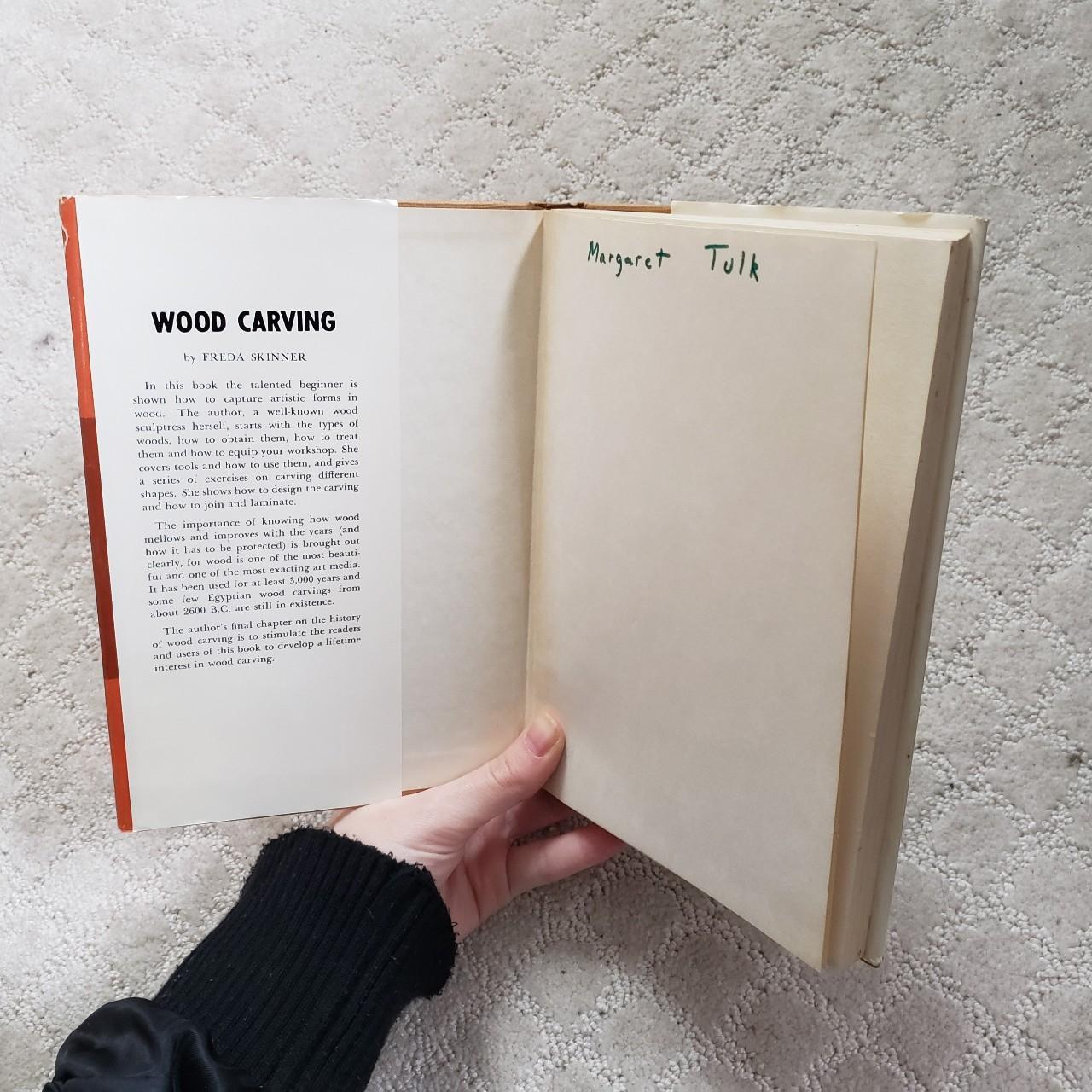 Wood Carving by Freda Skinner ☆ Bonanza Books... - Depop