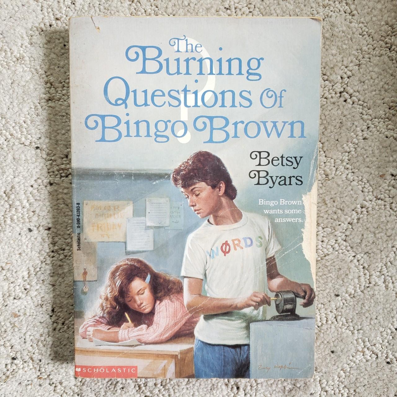 The Burning Questions of Bingo Brown by Betsy Byars... - Depop