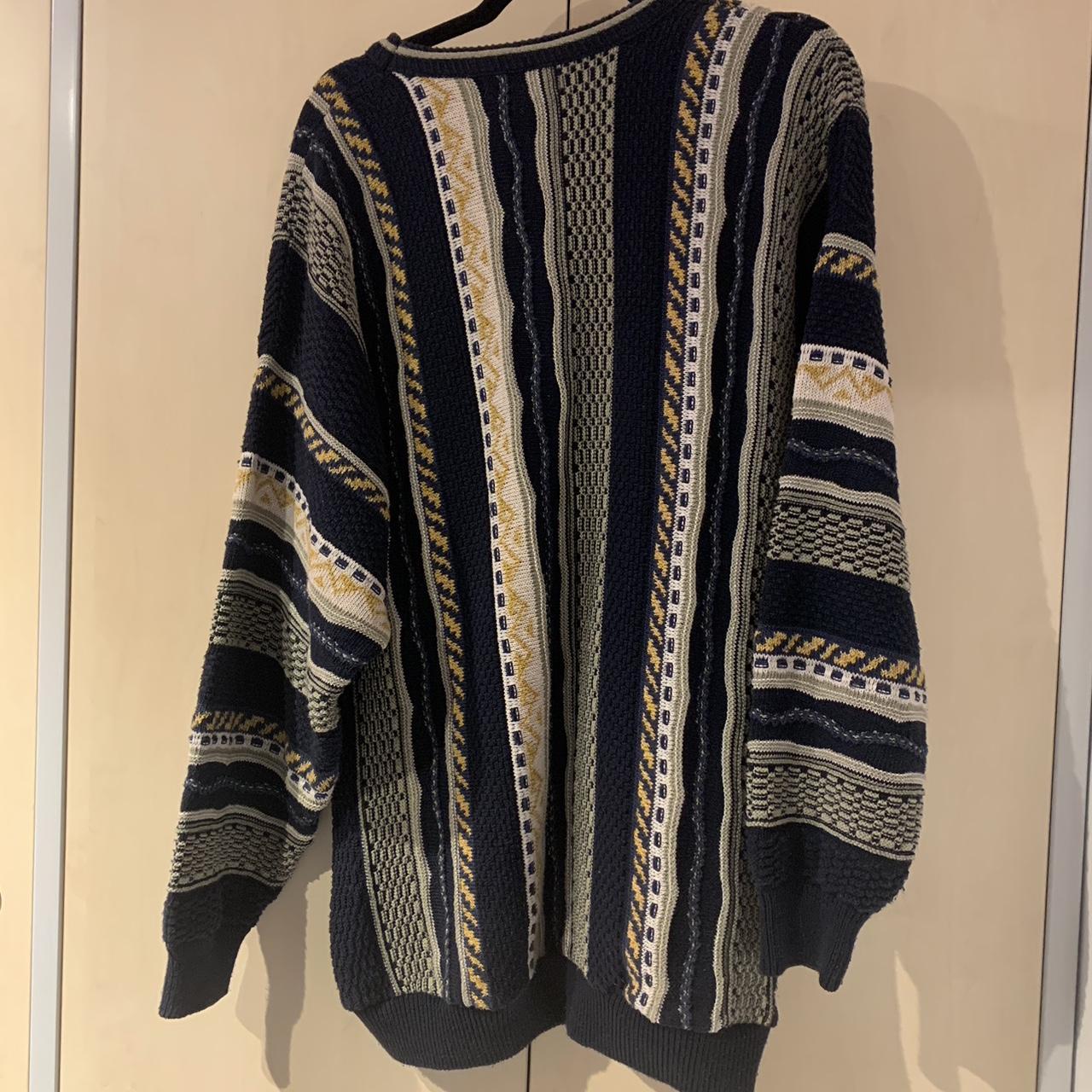 Coogi style jumper great condition Size l/xl Super... - Depop