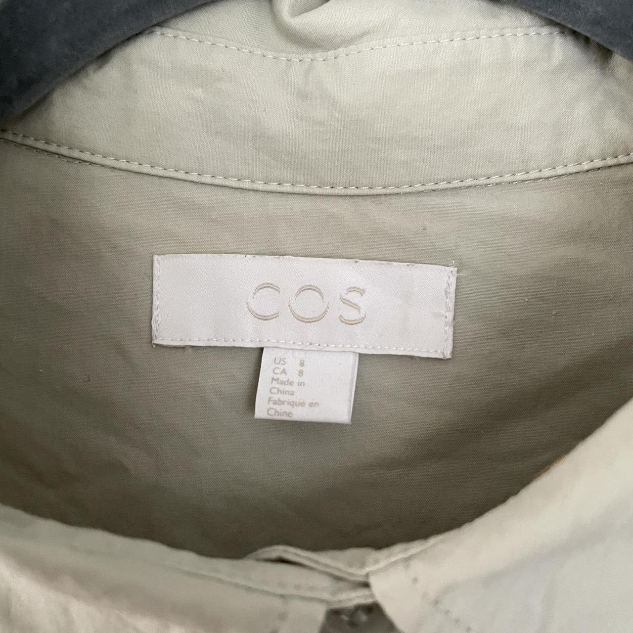 Cos sage green maxi formal dress. Was worn a couple... - Depop