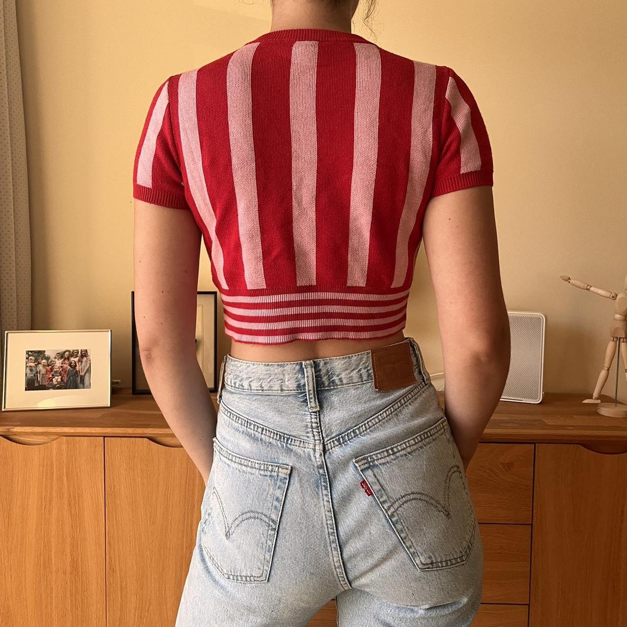 Super cute topshop crop top as seen in the series... - Depop