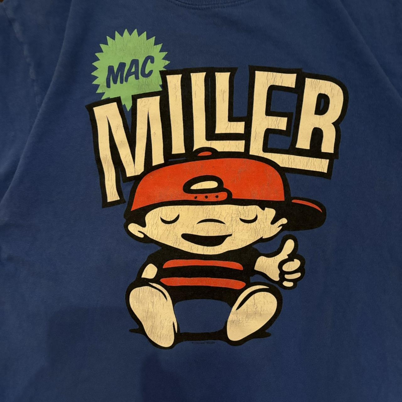 2012 Mac Miller Cartoon T shirt Music Rap Hip Hop... - Depop