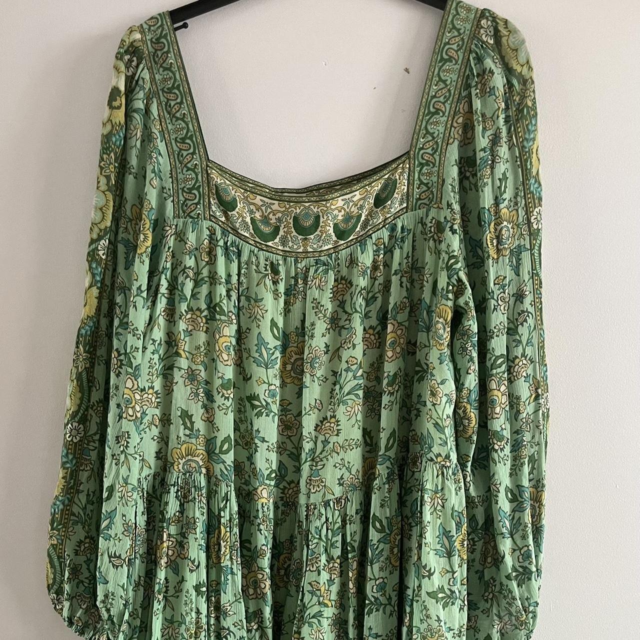 Spell folk song sage boho dress, in great... - Depop