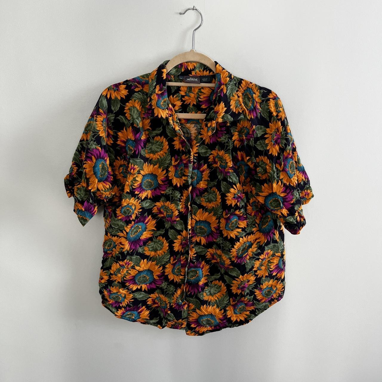 Woolrich sunflower top I get so many compliments... - Depop