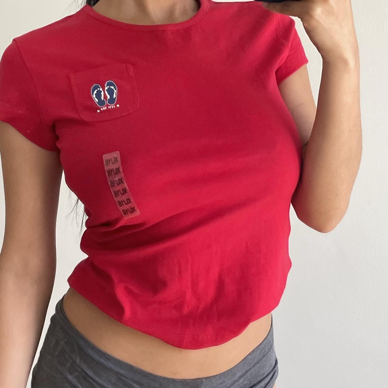 FLASH SALE!! SUMMER DROP 🍒Bright Red Y2K Summer... - Depop