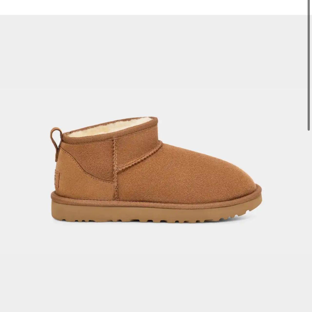 Classic ultra mini Uggs in color Carmel Fit way too... - Depop
