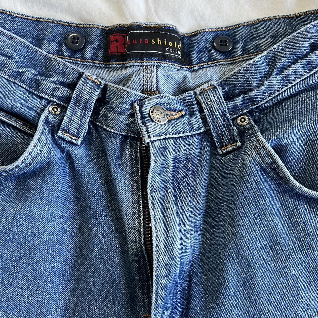 Double Knee Denim Wrangler Jeans-Riggs Edition - Depop