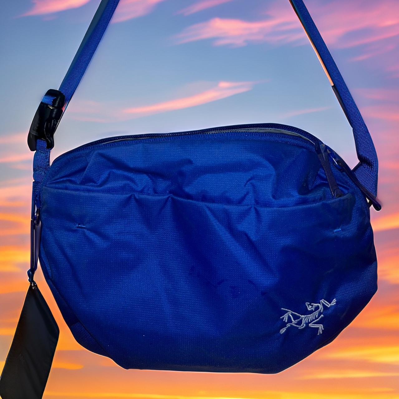 Blue Arc’teryx Bumbag / Carry bag / Side bag Never... - Depop