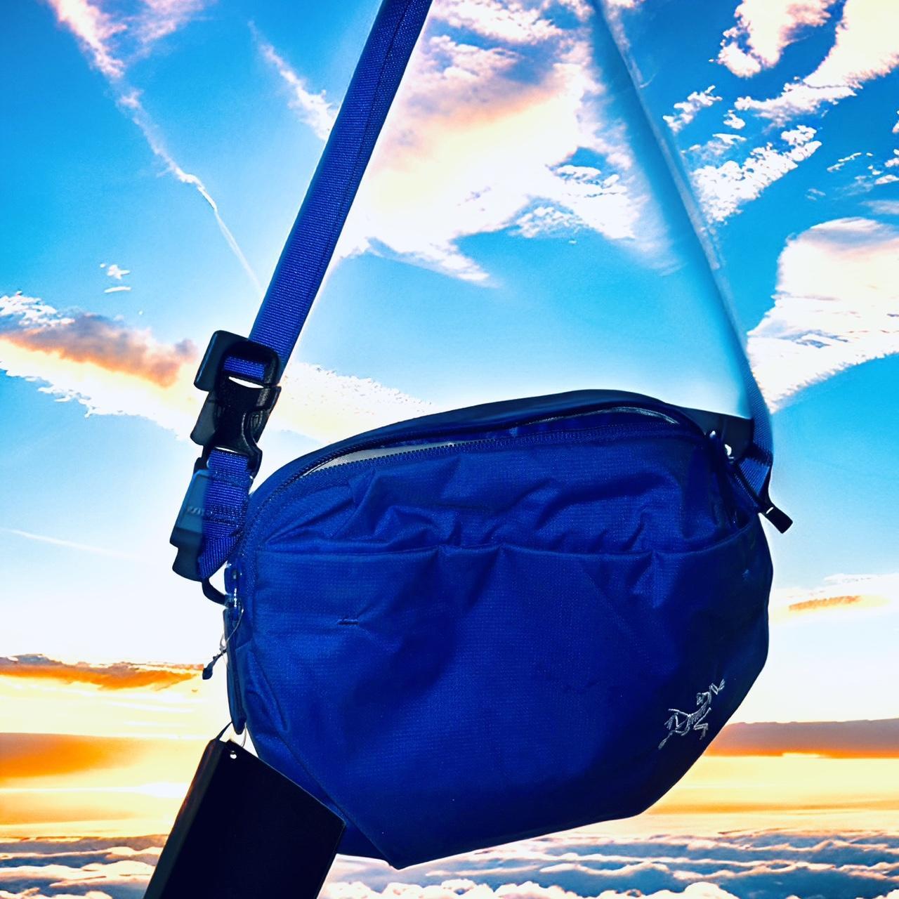 Blue Arc’teryx Bumbag / Carry bag / Side bag Never... - Depop
