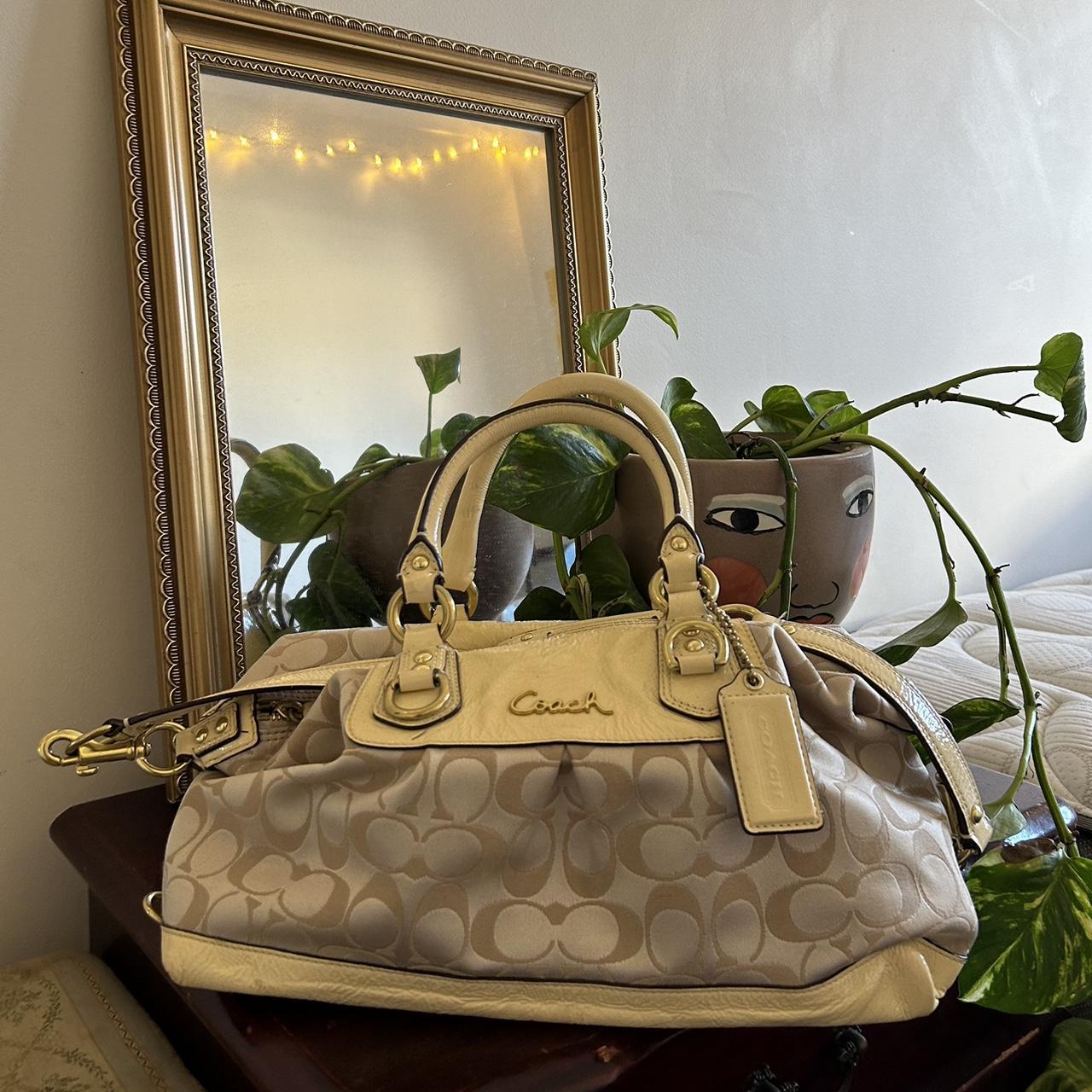 Vintage Coach Ashley monogram bag Couple of inner... - Depop