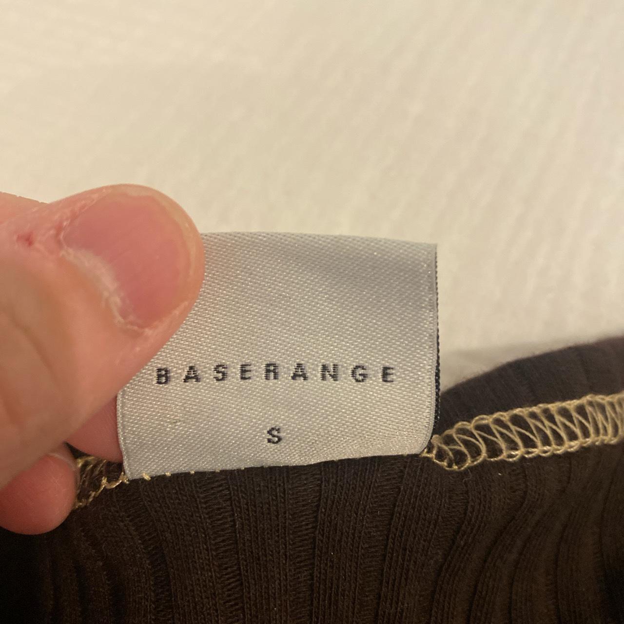 Baserange brown top . Only wear 2-3 times. Like new - Depop