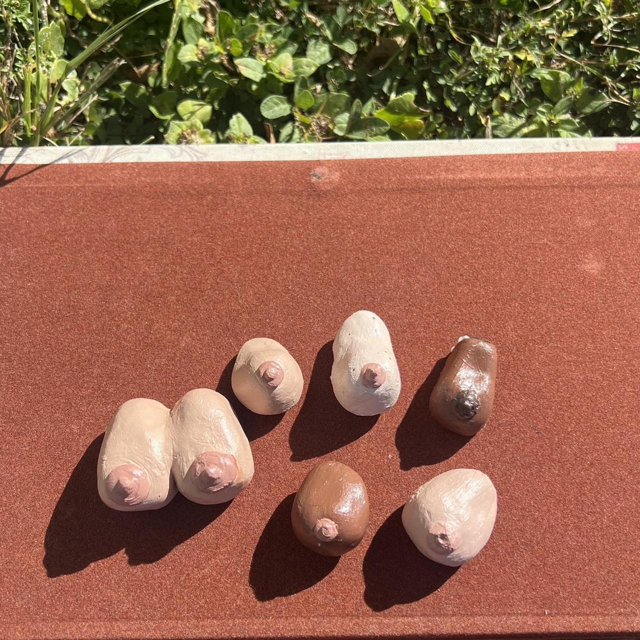 boobie magnets are here!! this listing is for one... - Depop