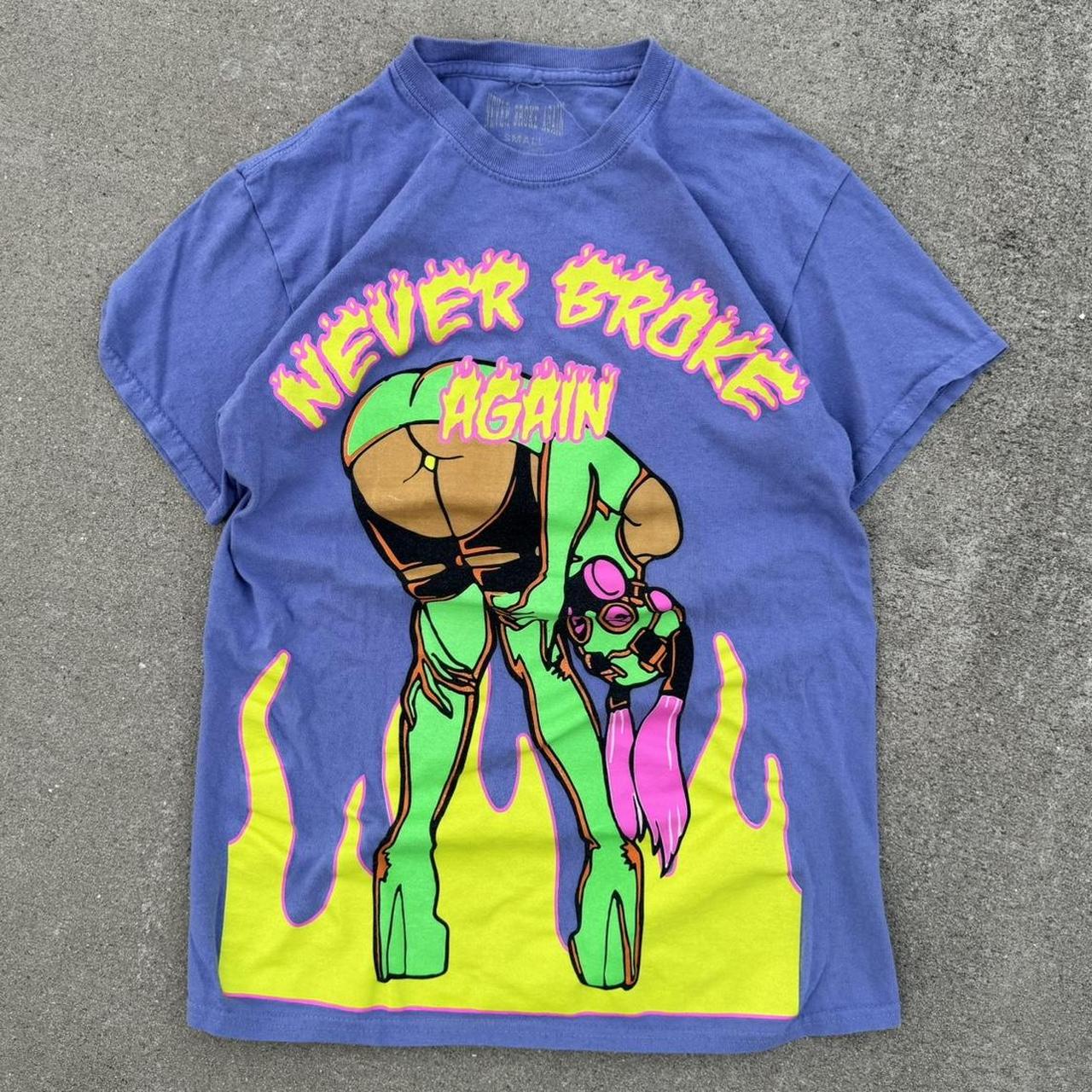 Never Broke Again merch tshirt NBA Young Boy... - Depop