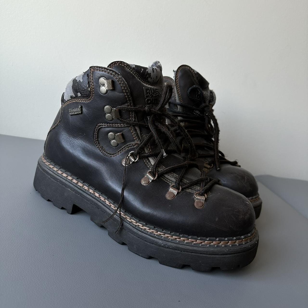 Vintage Chunky Trail Trek Rugged Outdoors Outback... - Depop
