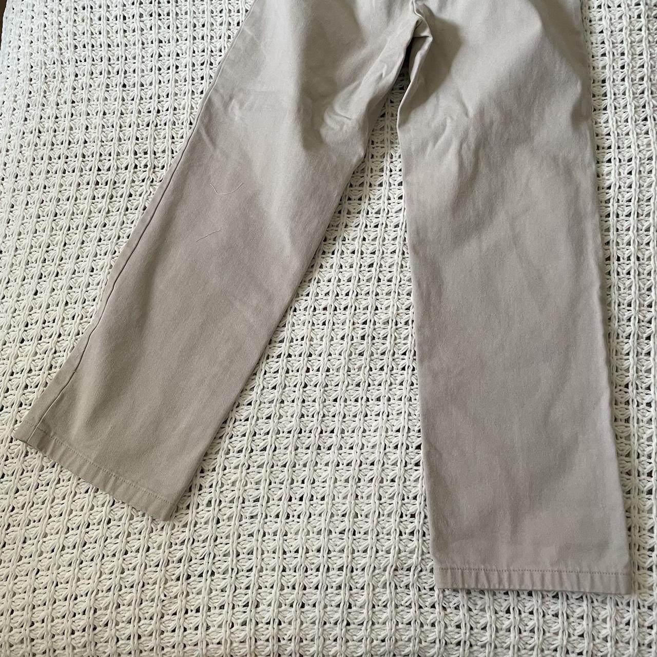 Dickies Pants Worn Once No Flaws Light Tan Depop