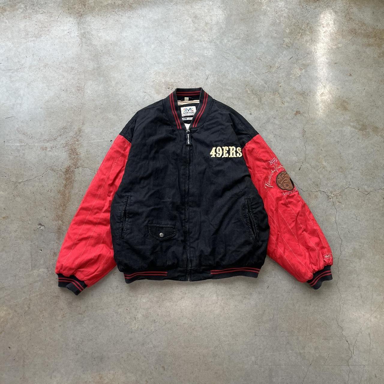 Men's Black and Red Jacket | Depop