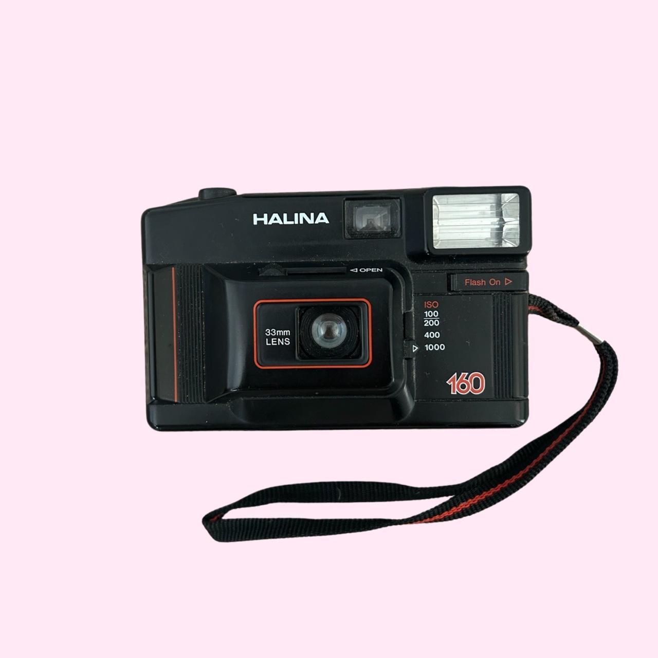 Halina 160 vintage retro 35mm film camera. Flash... - Depop