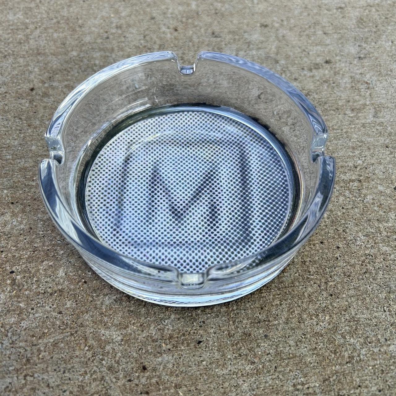 perc ash tray v.2 -4.25 inches -glass ashtray with... - Depop