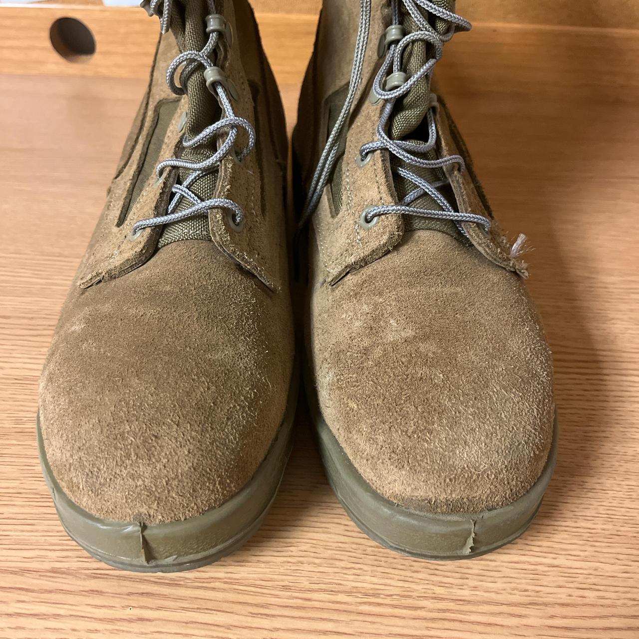 USMC Hot Weather Steel Toe Boots - size... - Depop