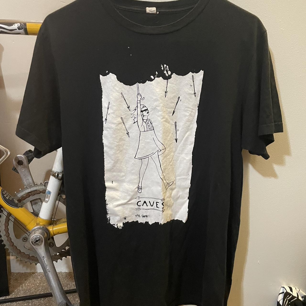 Caves UK punk band anvil shirt size M Yo-Yo records... | Depop