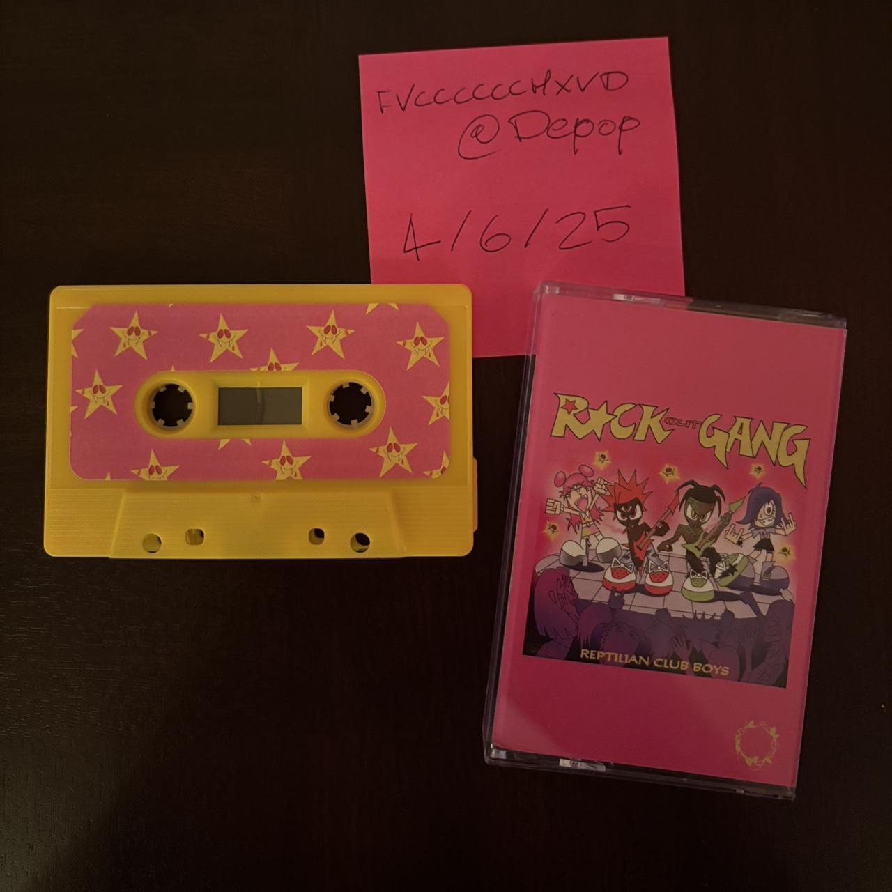 Reptilian Club Boyz “Rock Out Gang” Cassette by... | Depop